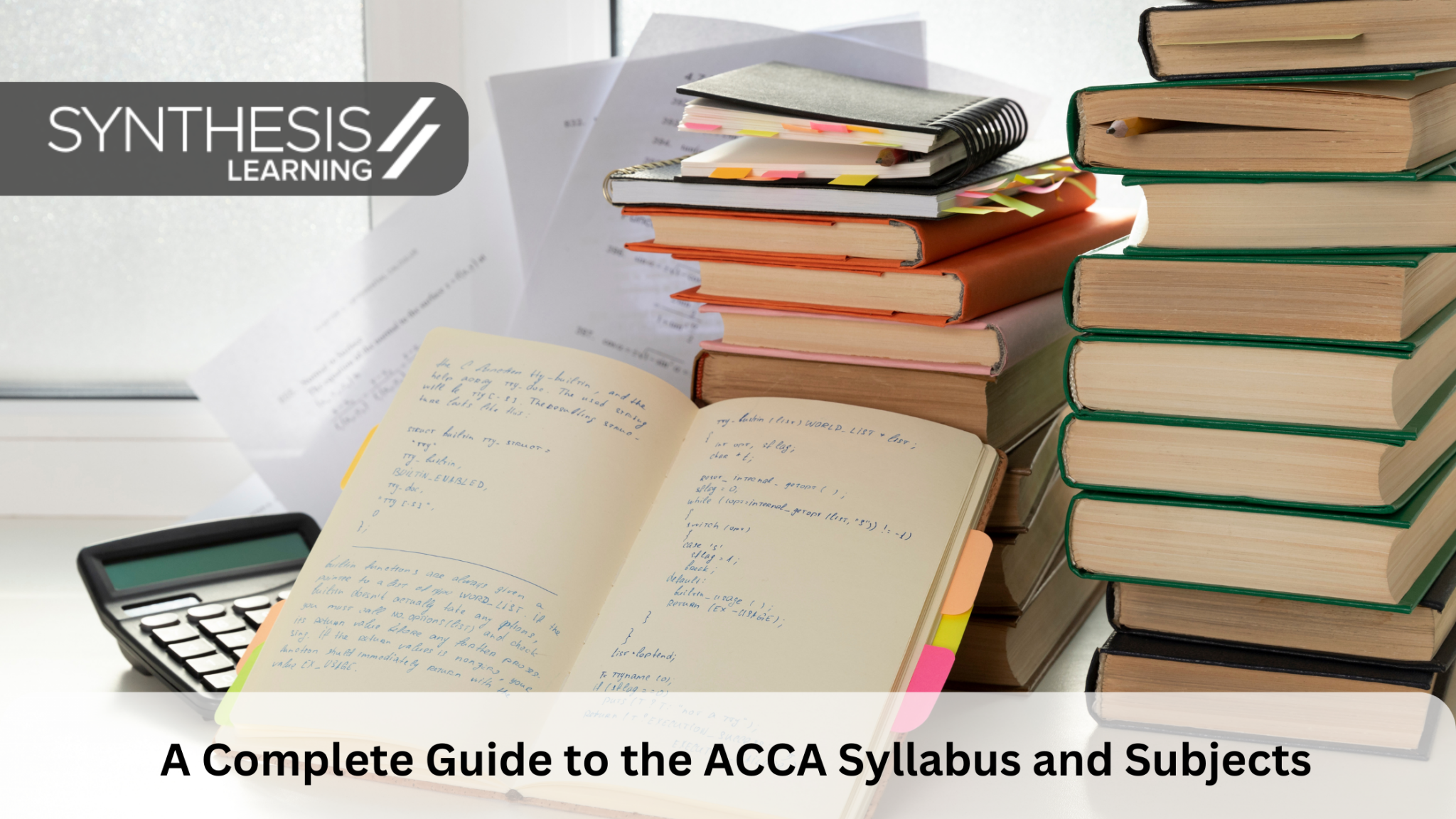ACCA Syllabus & Subjects 2025: Level 1, 2, and 3 - Synthesis Learning